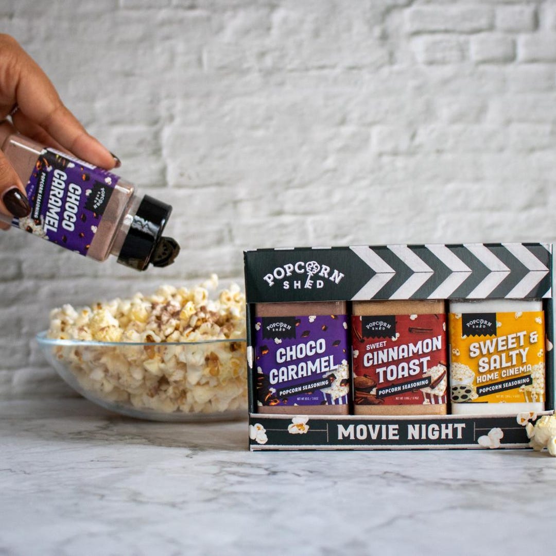 Popcorn Seasoning Movie Night Bundle 3 Pack - Etsy