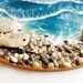 Circle Ocean Art Resin Ocean Painting Beach Wall Art Hanging - Etsy
