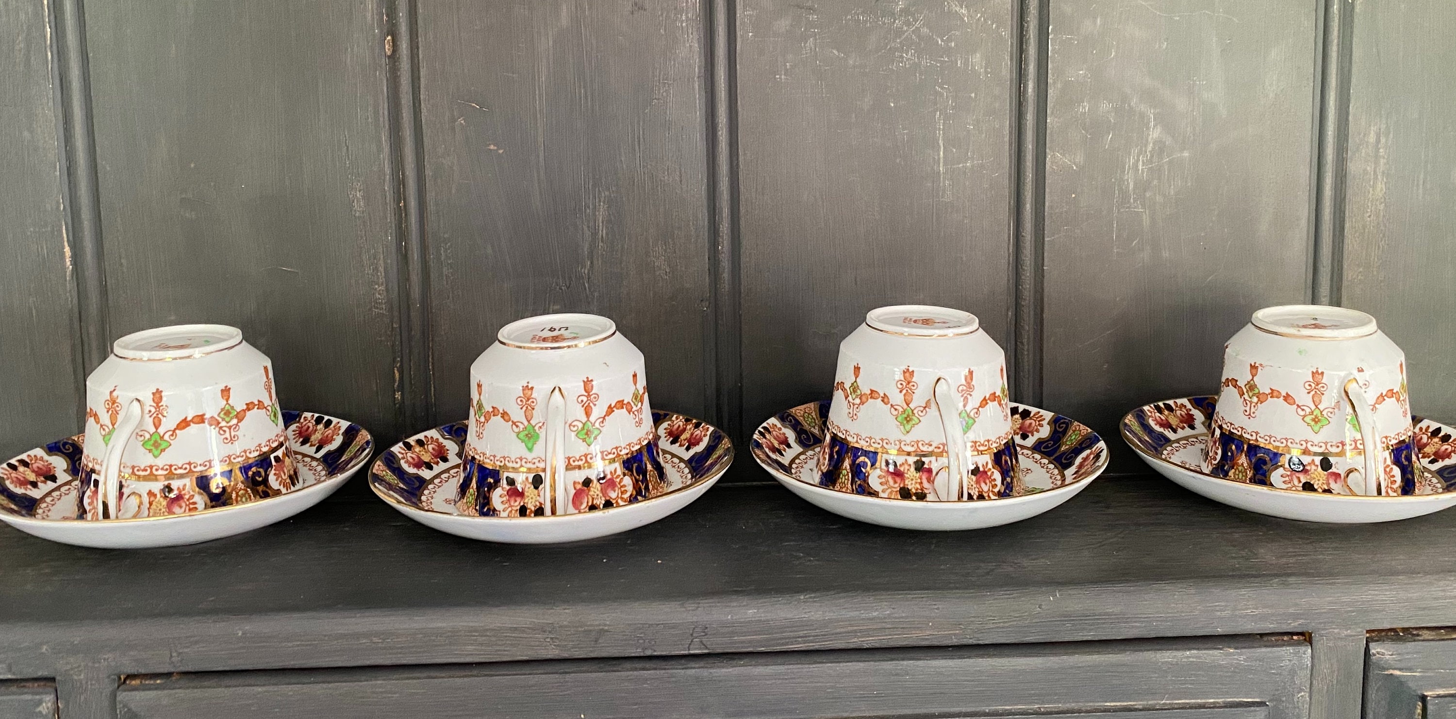 Vintage Porcelain by Doric China Co, Imari-style Pattern Number 2191 ...