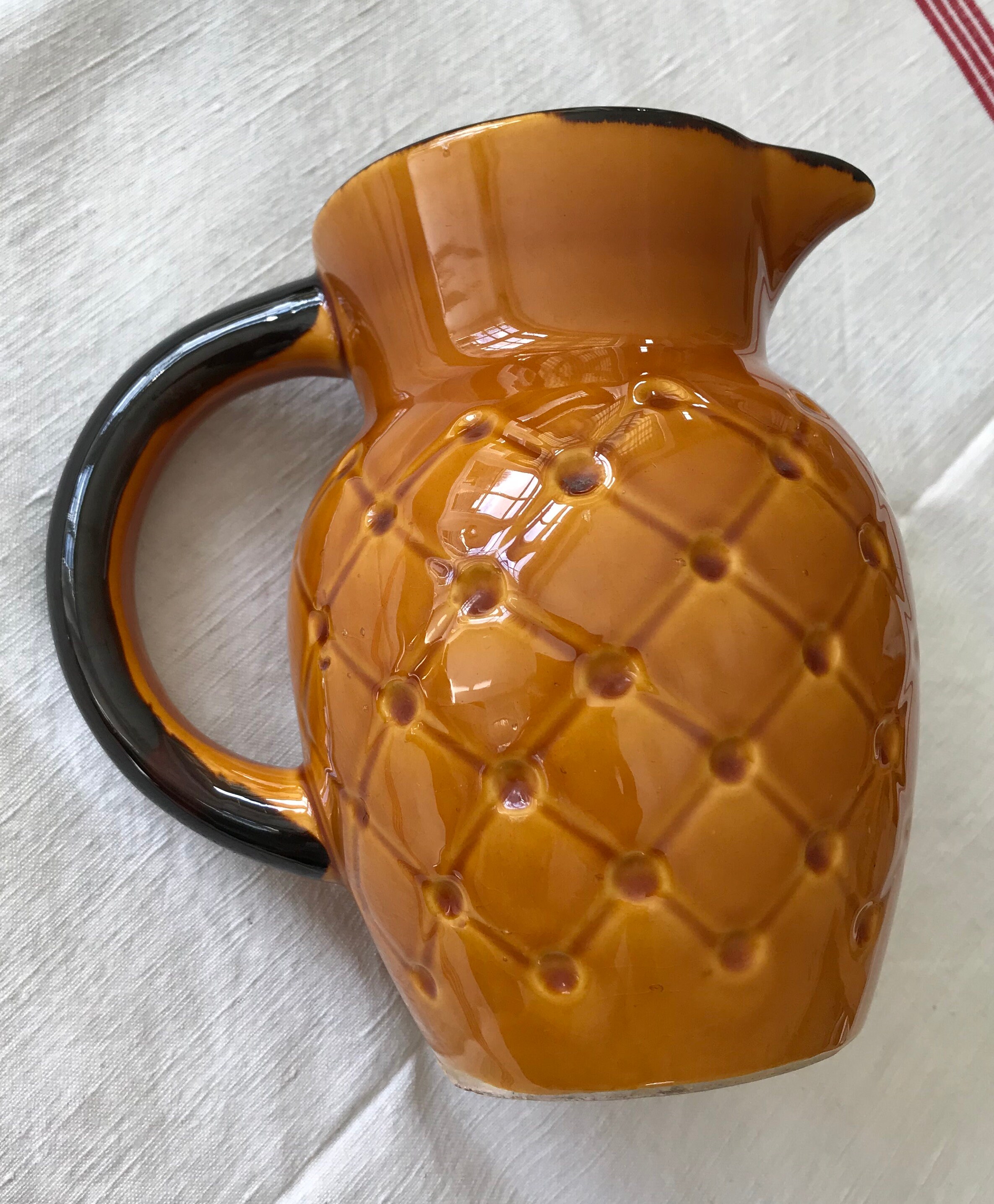 Vintage French Glazed Jug From Provence - Etsy Ireland