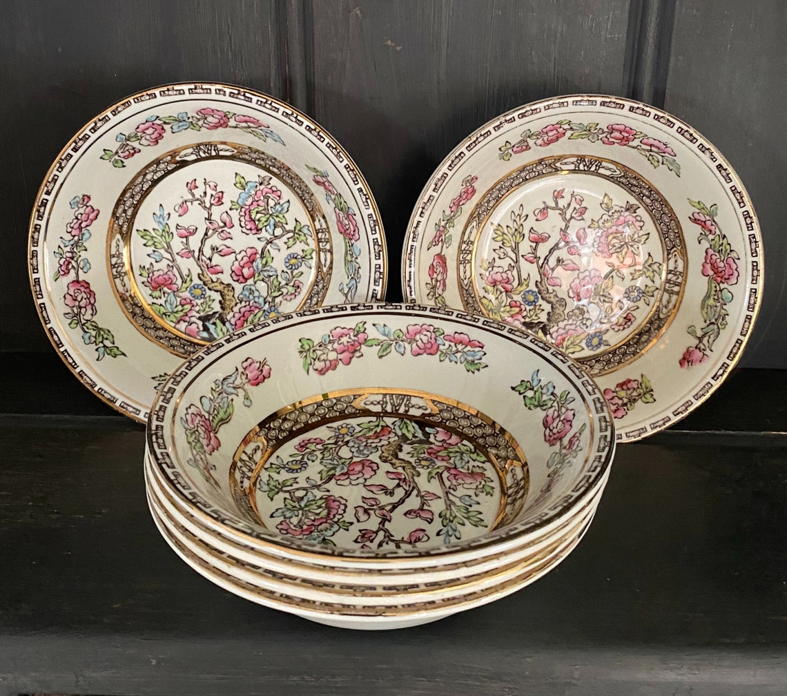 Vintage Alfred Meakin Tableware in 'bengal Tree' Pattern - Etsy