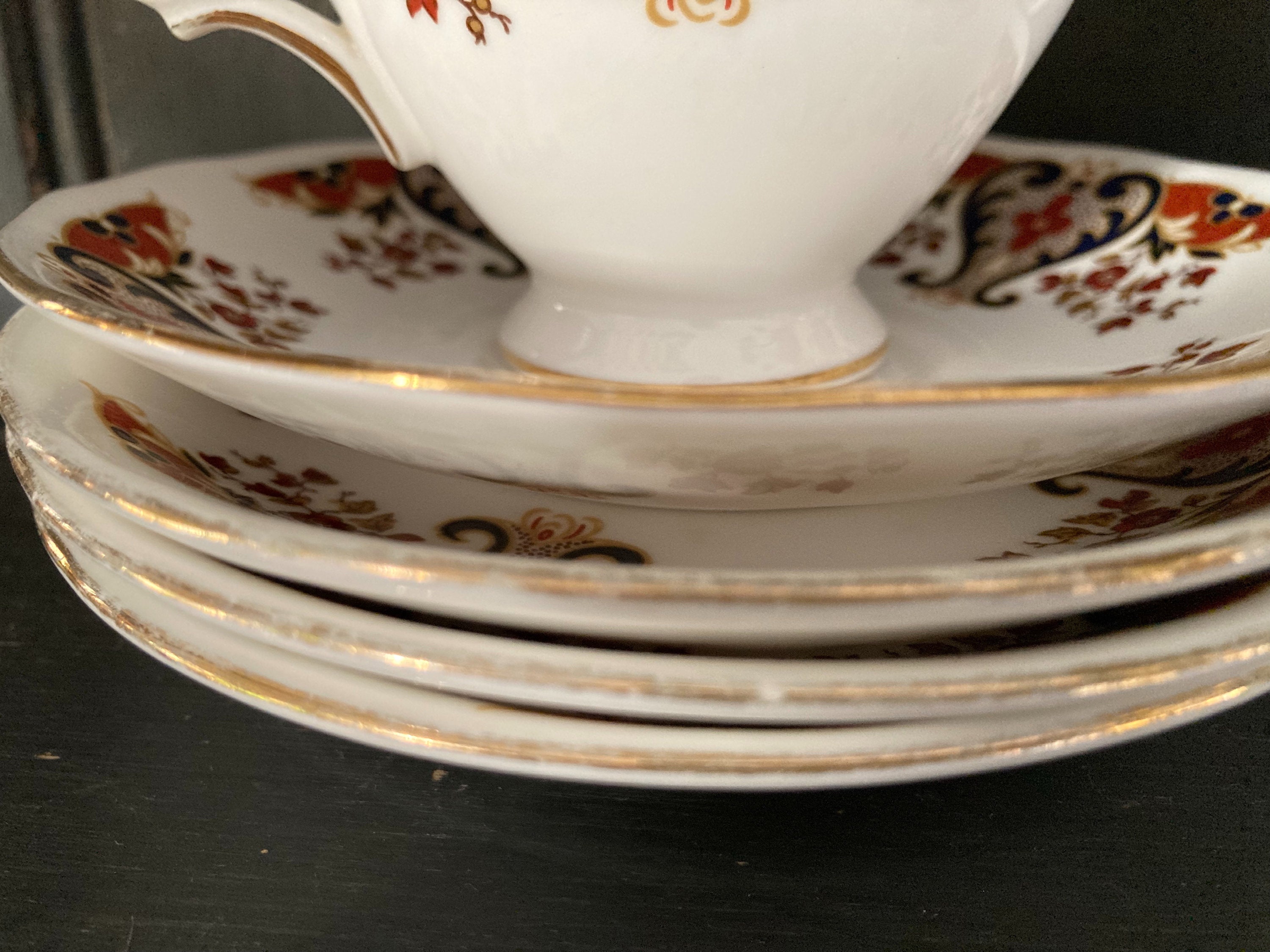 Vintage Colclough Tea Sets Including Cake Stand in 'royale' Pattern No ...