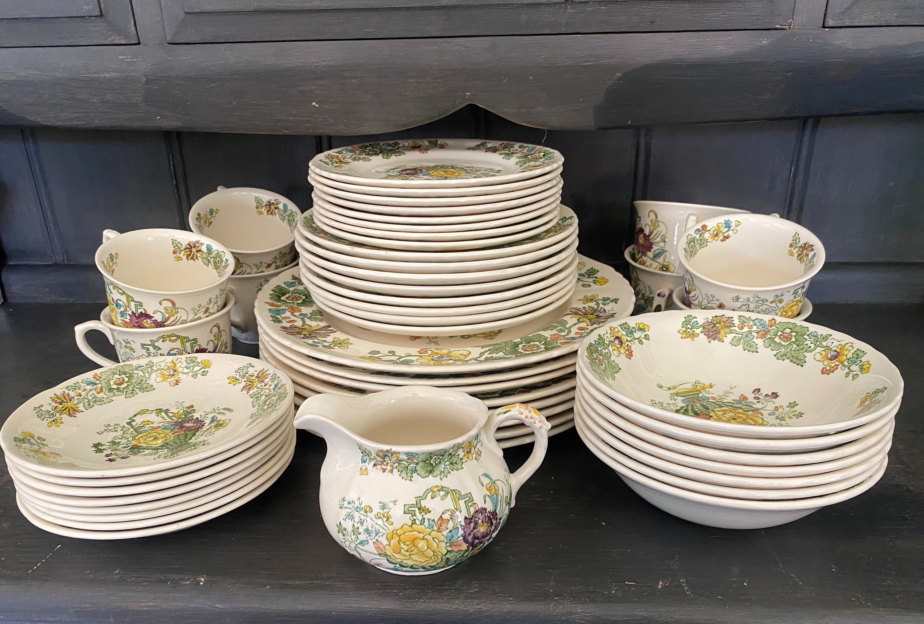 Vintage Mason's Ironstone Pottery in 'strathmore' Pattern - Various ...