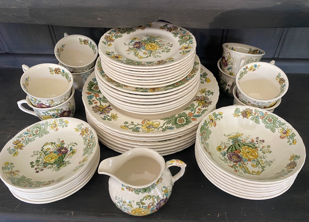 Vintage Mason's Ironstone Pottery in 'strathmore' Pattern - Various ...