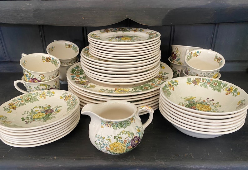 Ceramica Ironstone vintage di Mason con motivo 'Strathmore' - vari ...