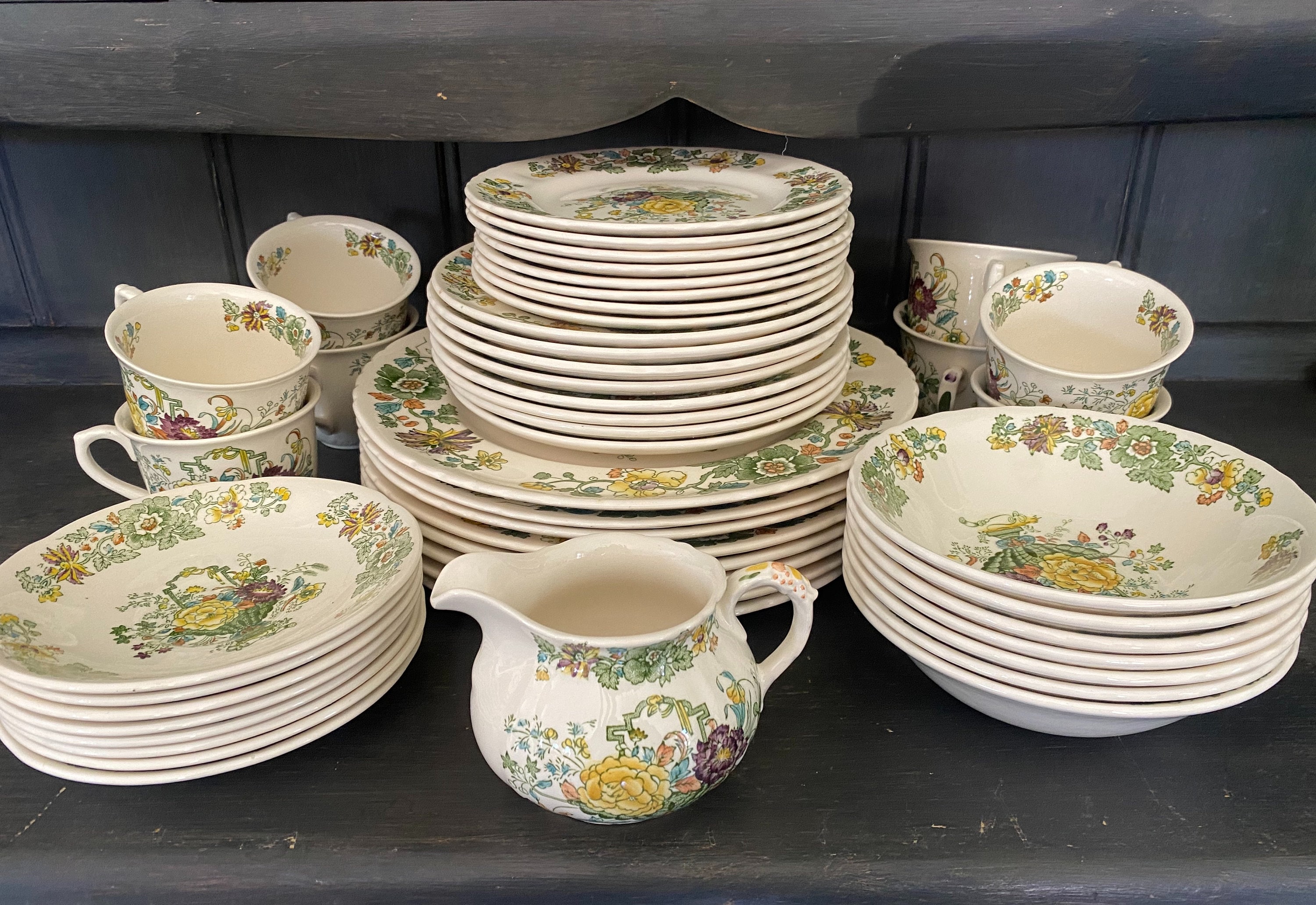 Vintage Mason's Ironstone Pottery in 'strathmore' Pattern - Various ...