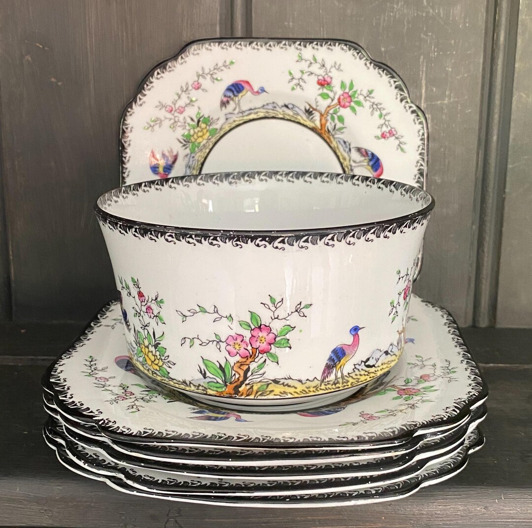 Antique Hand-painted China by Mayer and Sherratt of Stoke-on-trent in ...