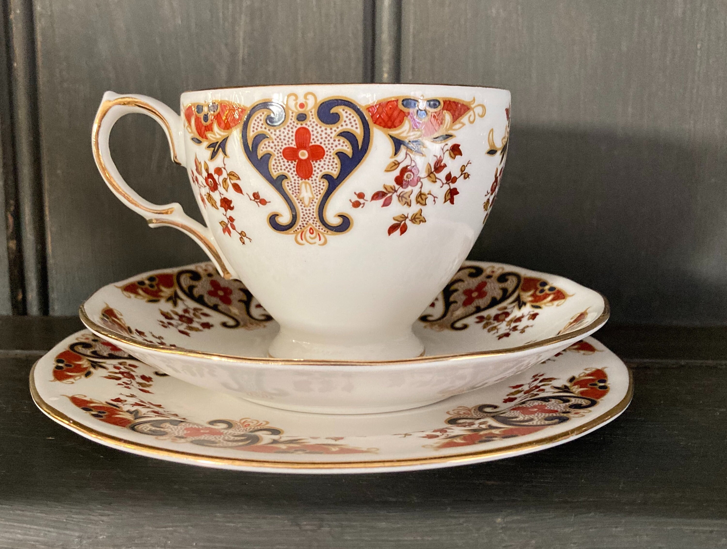 Vintage Colclough Tea Sets Including Cake Stand in 'royale' Pattern No ...