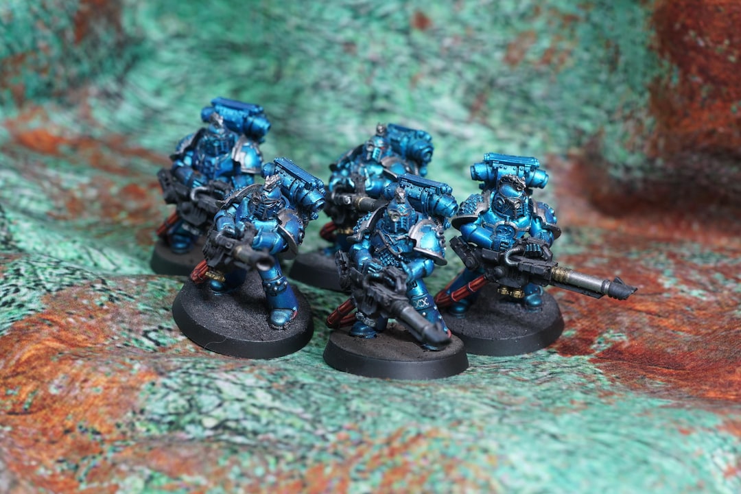 Warhammer 30k Alpha Legion Ryza Lascannon Team - Heavy Support - Horus ...