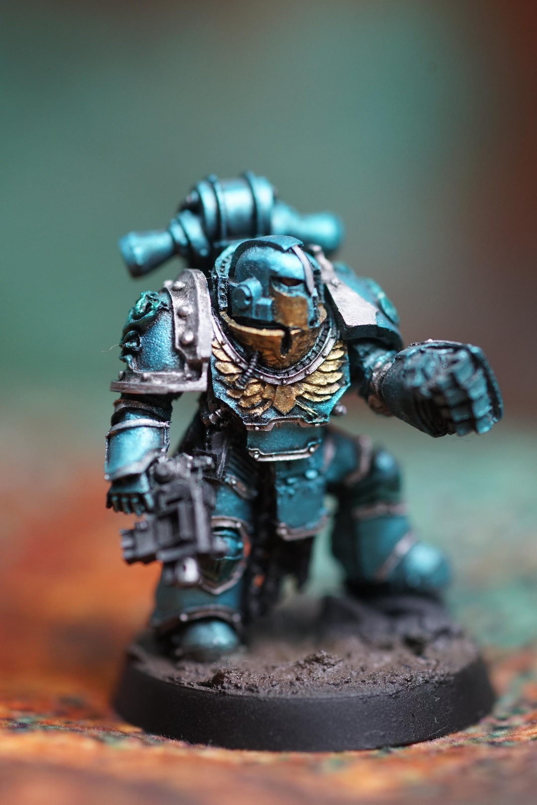 Warhammer 30k Alpha Legion Praetor With Custom Helmet – Horus Heresy ...