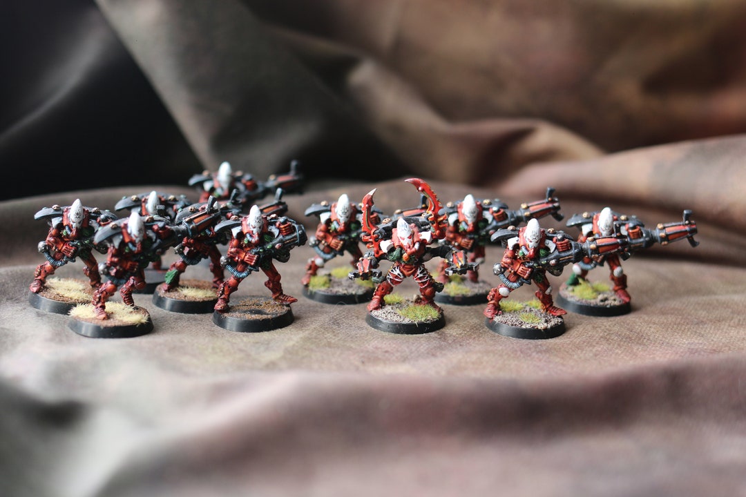 Warp Spiders Warhammer 40k Eldar 5 Metal and 5 Resin - Etsy