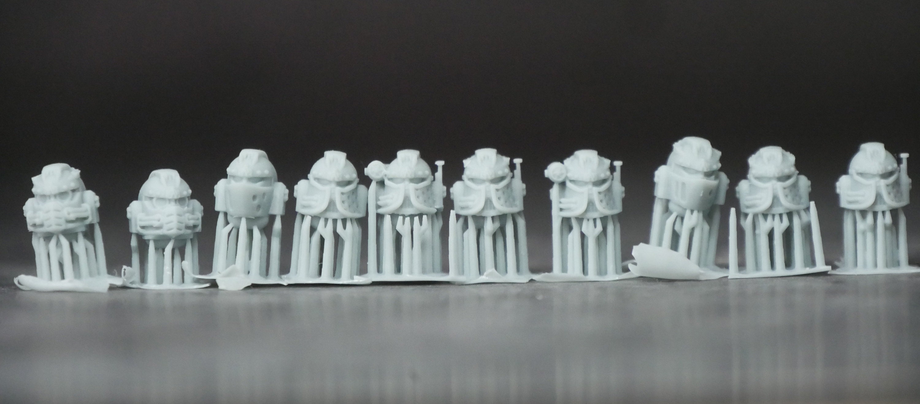 3D Printed Hydra Alpha Legion Heads 10 Heads per Pack - Etsy