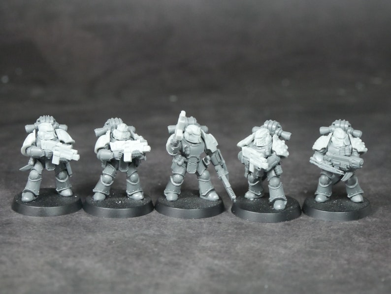 3D Printed Hydra Alpha Legion Heads 10 Heads per Pack - Etsy