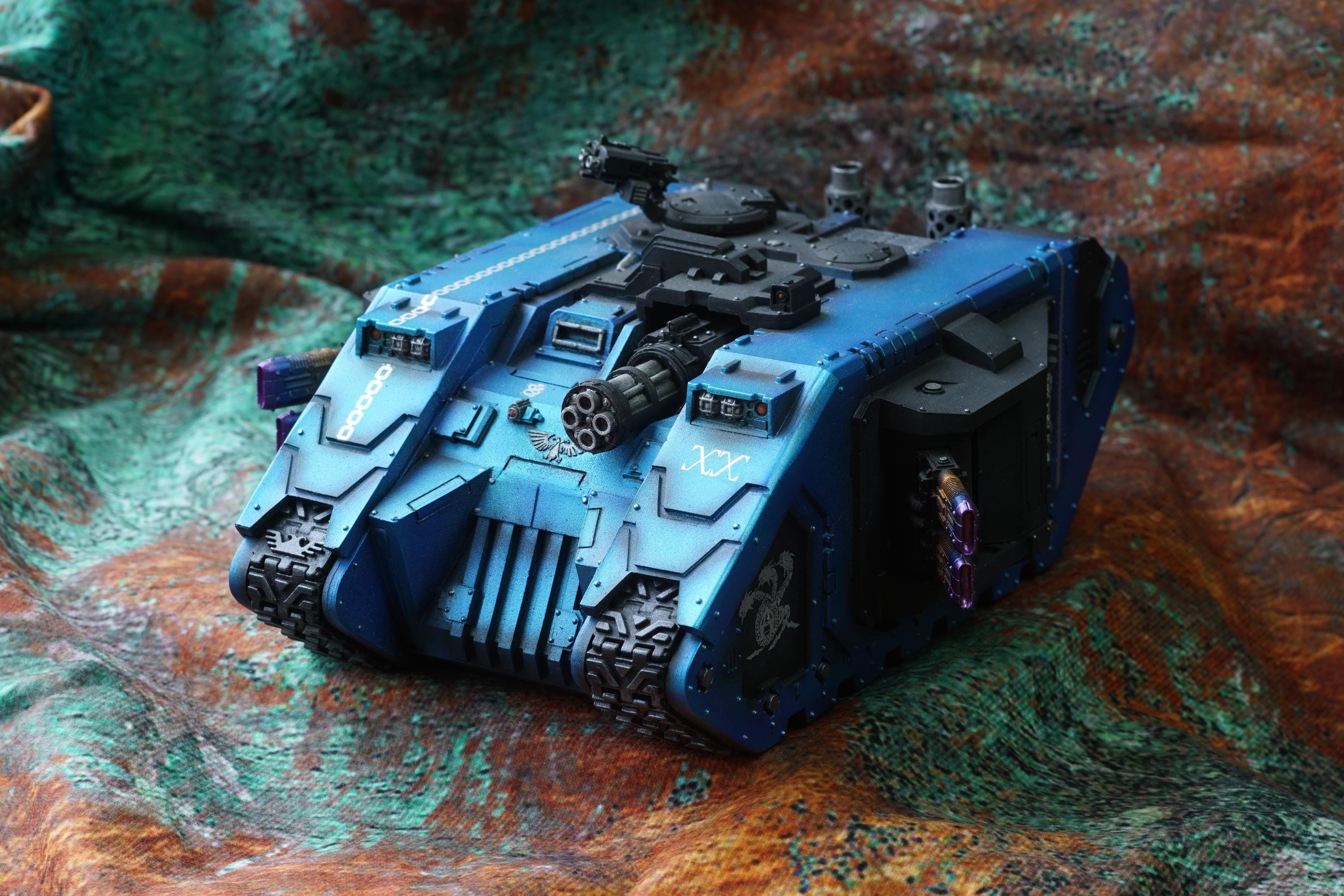 Warhammer 30k 40k Land Raider Achilles Alpha Horus Heresy Painted - Etsy