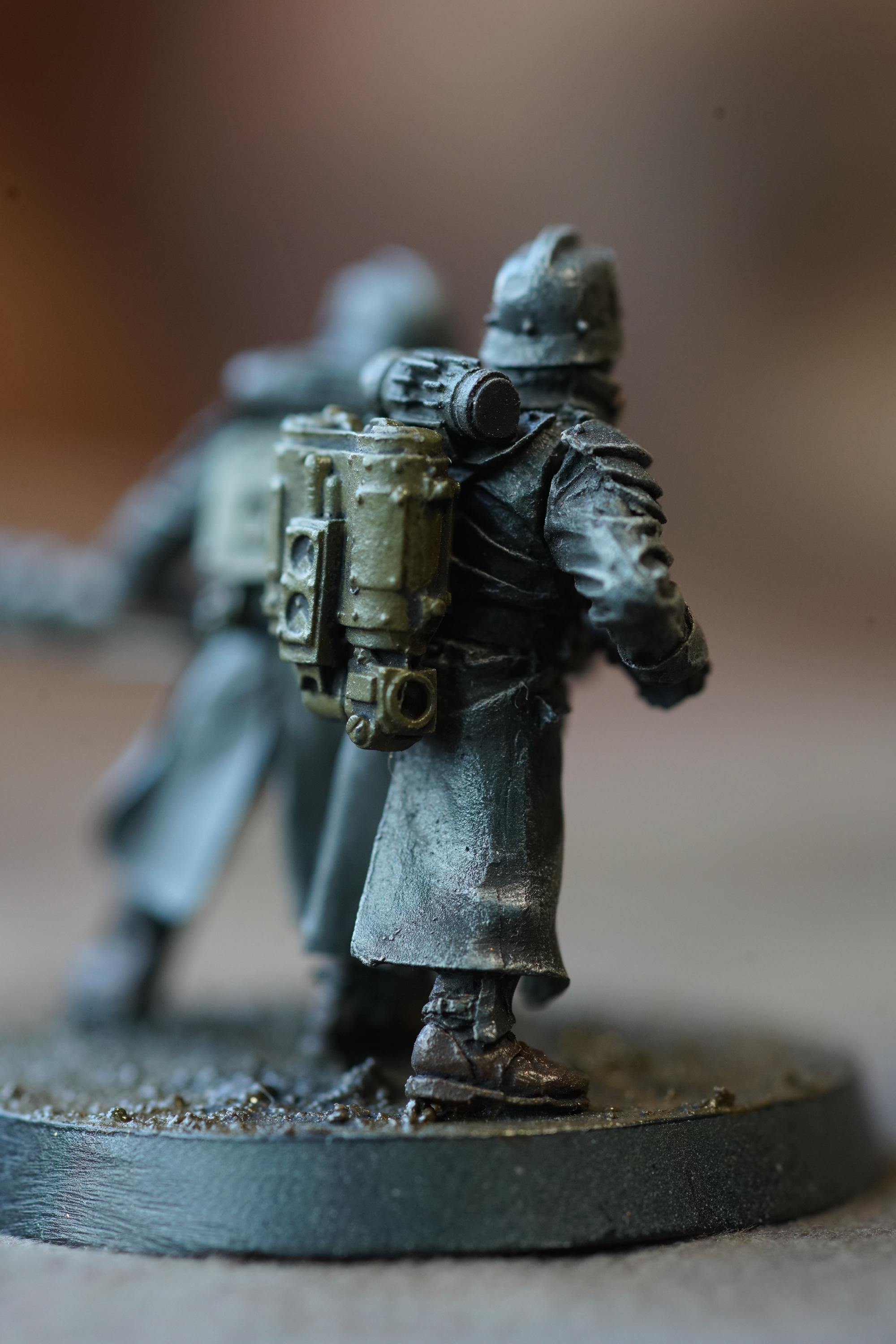 Warhammer 40k Death Korp Storm Trooper Flame Team missing a Tube - Etsy