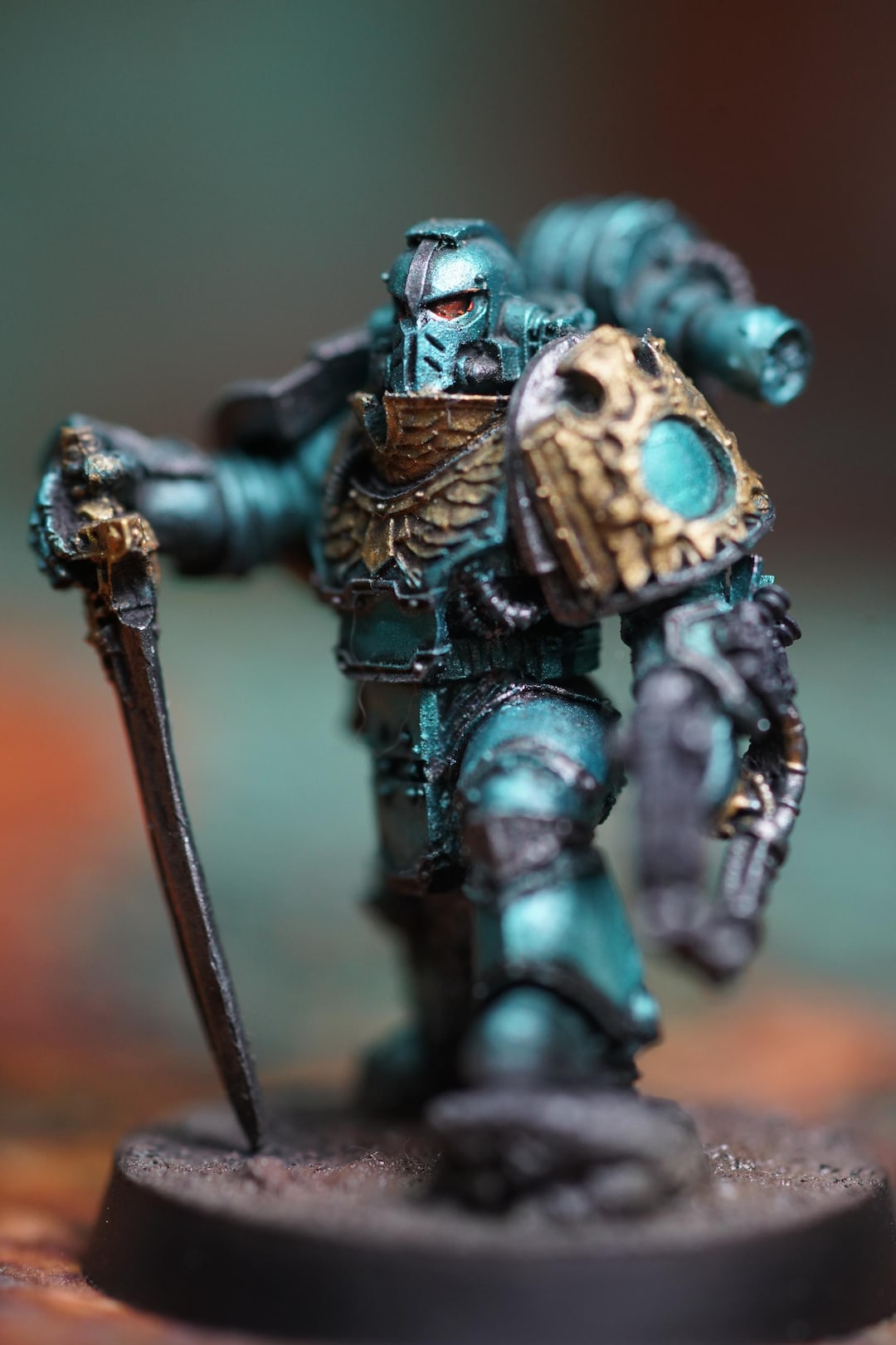 Warhammer 30k Alpha Legion Praetor With Custom Helmet – Horus Heresy ...