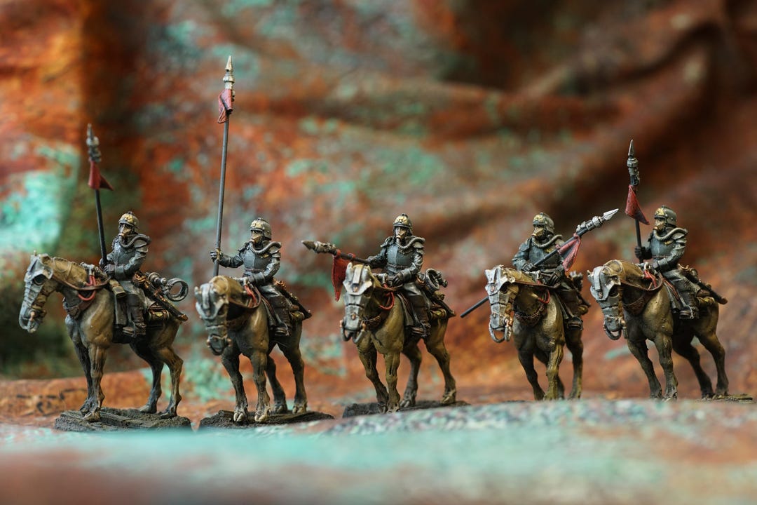 Warhammer 40k Death Korp of Krieg Death Riders spikes - Etsy