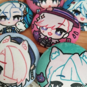 Genshin Impact Squishy Pin Badges Fontaine - Etsy