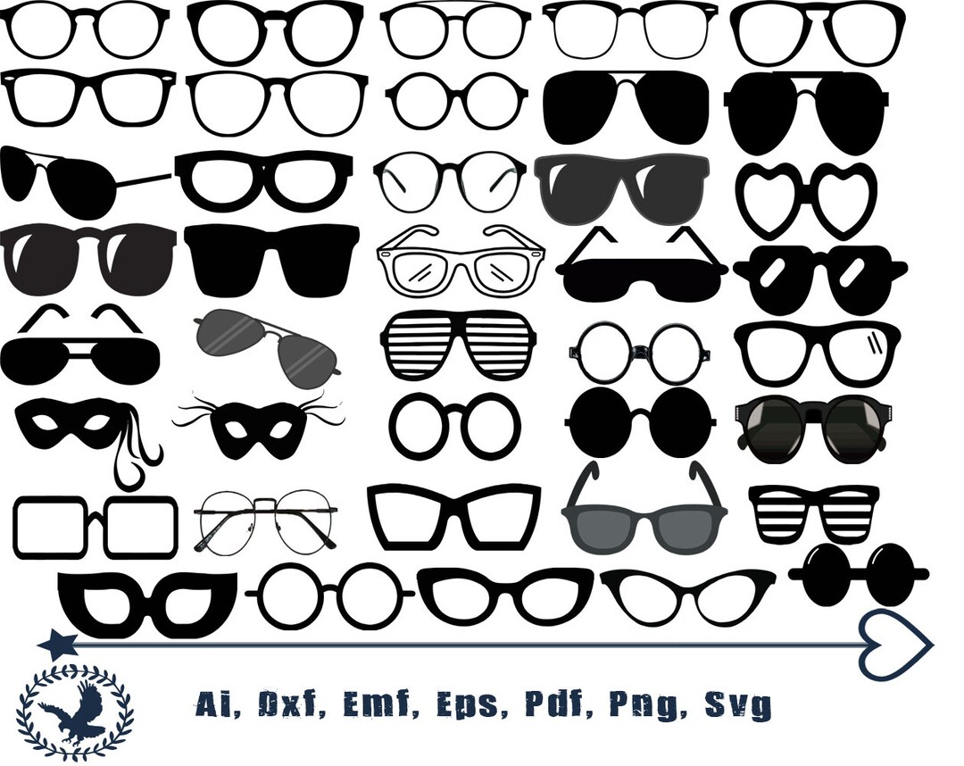 Clipart Glasses Svgz Browser