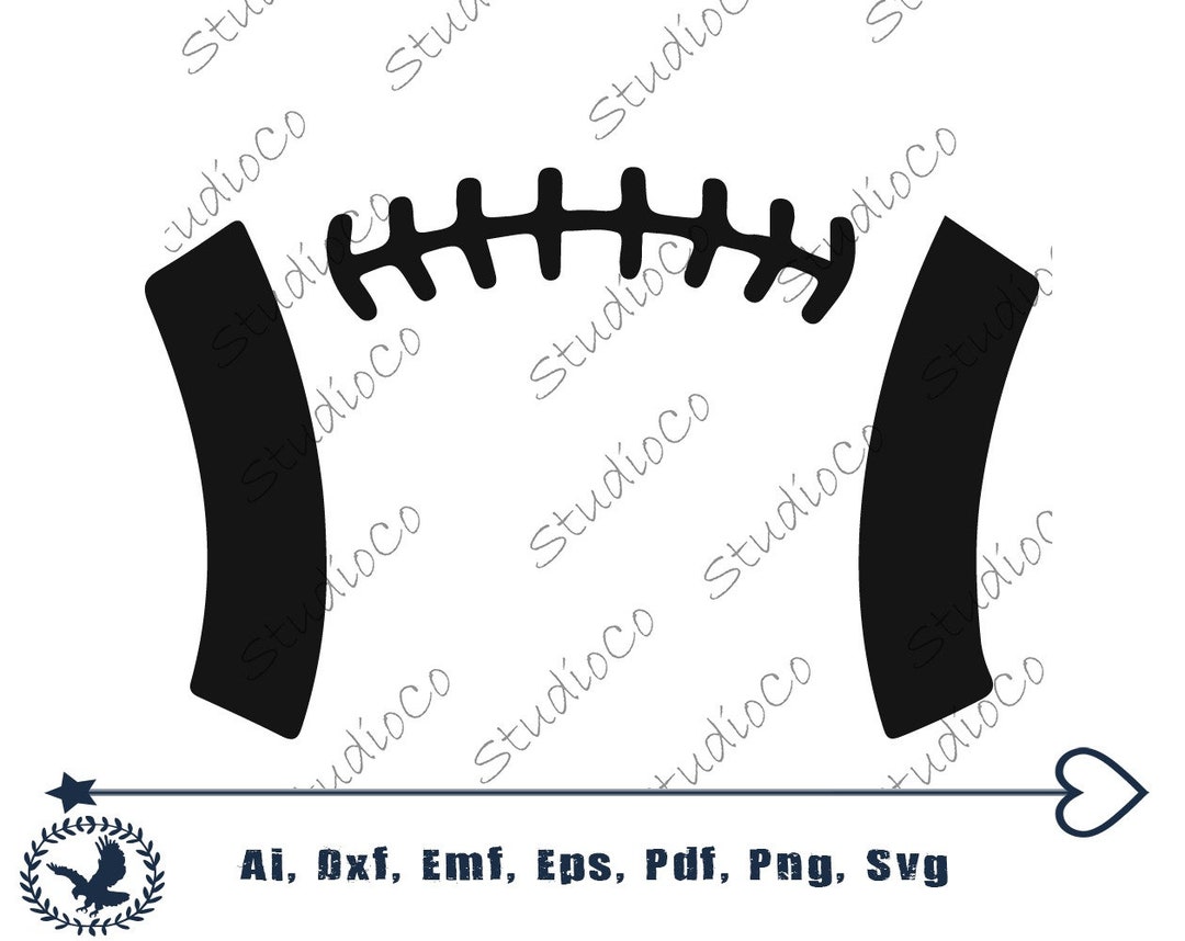 Football Laces Svg, Football Stitches SVG, Football Svg, Football Laces ...