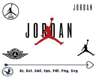 Jordan SVG File Jordan Monogram Jordan Clipart Jordan SVG Jordan Jump ...