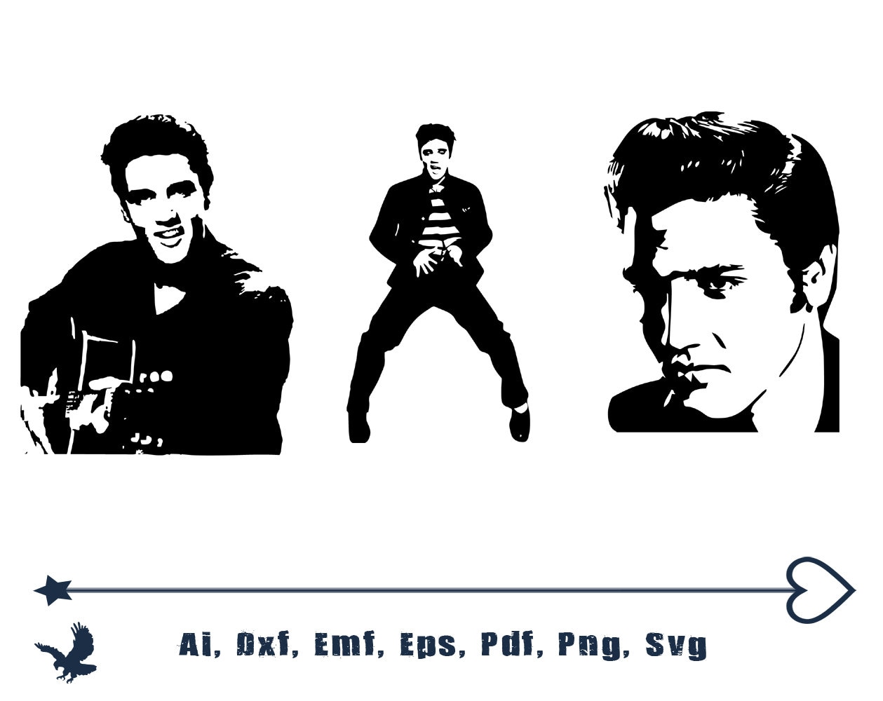 Elvis Presley Svg Elvis Presley Elvis Svg Elvis Svg Elvis Etsy