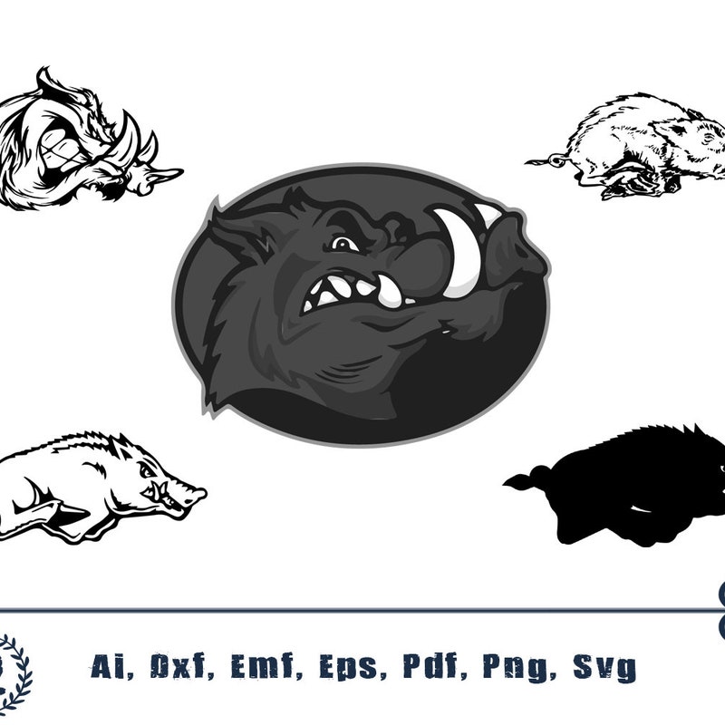 Razorbacks Svg - Etsy