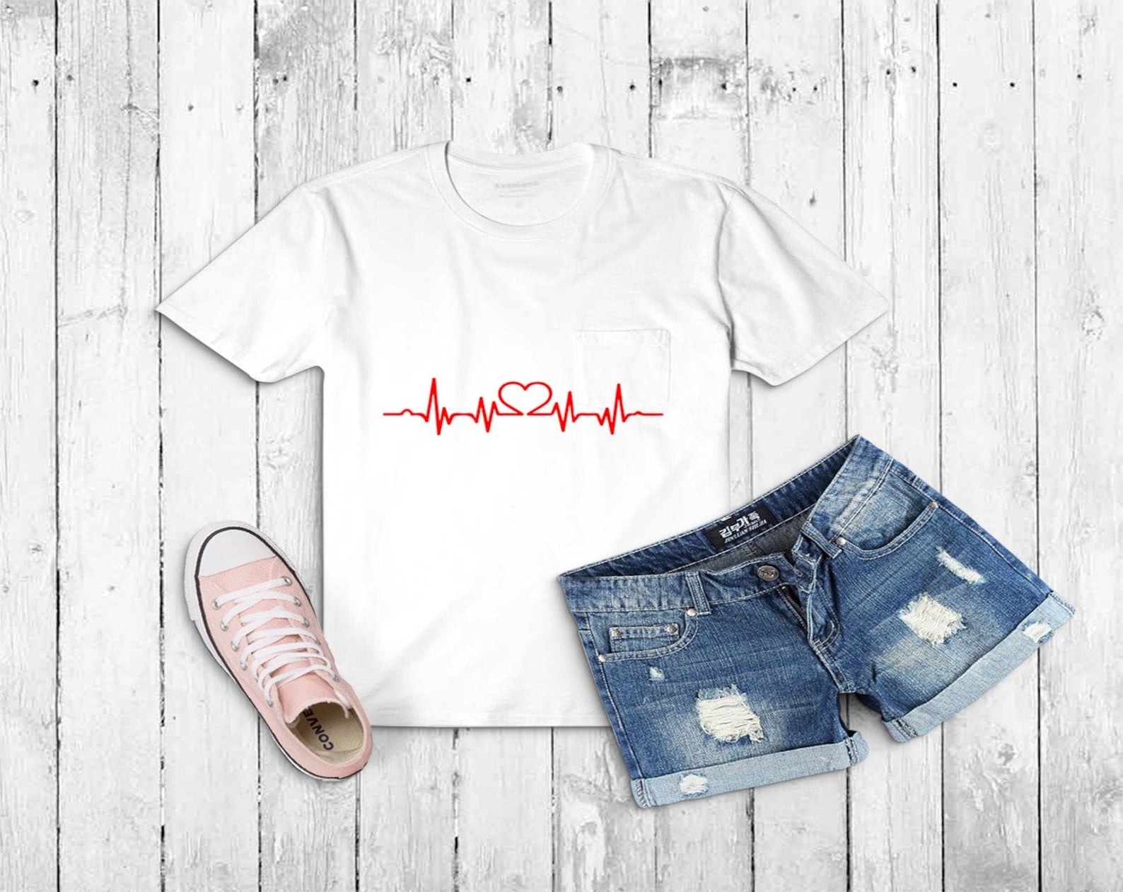 Heart Beat Svg Ekg Svg Heartbeat Svg Heartbeat Clipart | Etsy