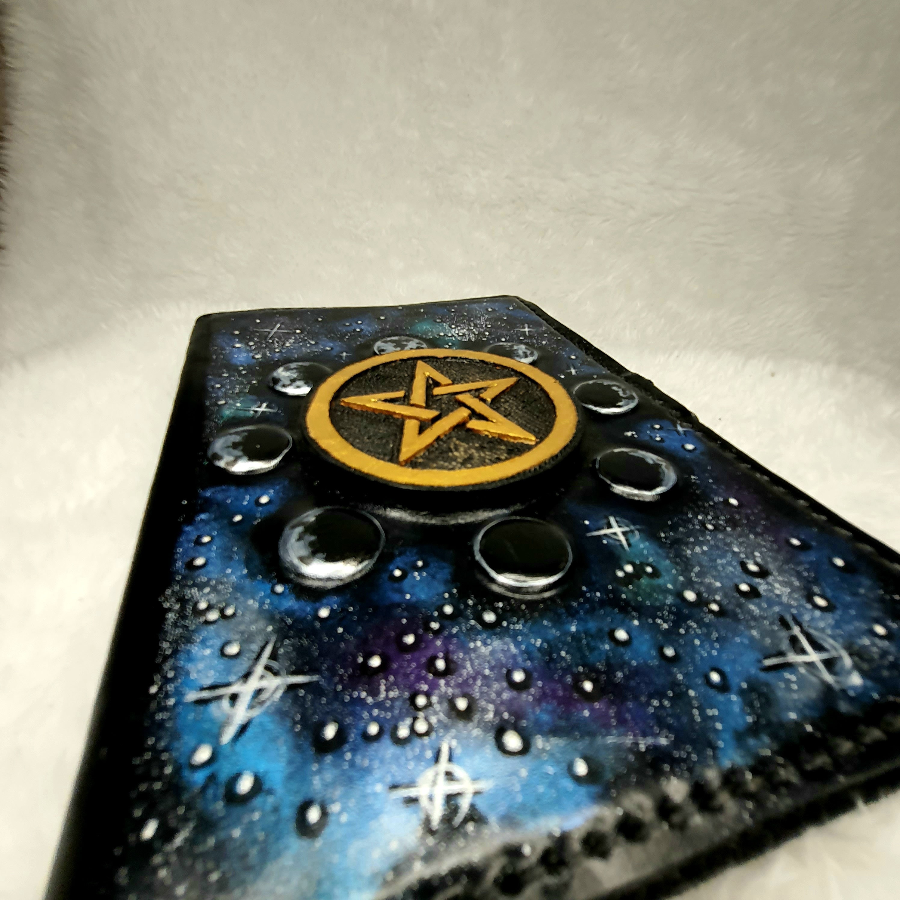 3D Leather Refilable Notebook Magicgalaxyleather - Etsy