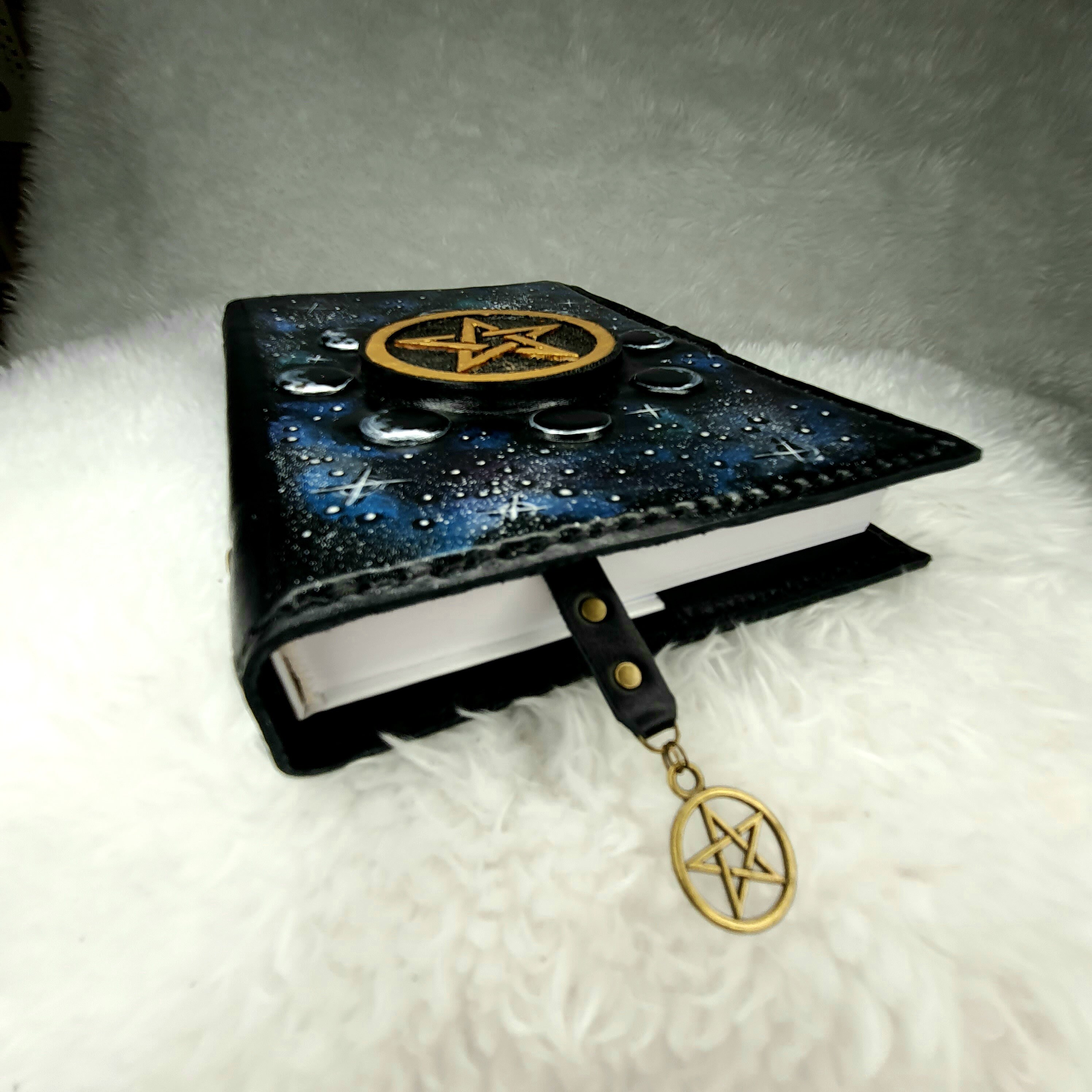 3D Leather Refilable Notebook Magicgalaxyleather - Etsy
