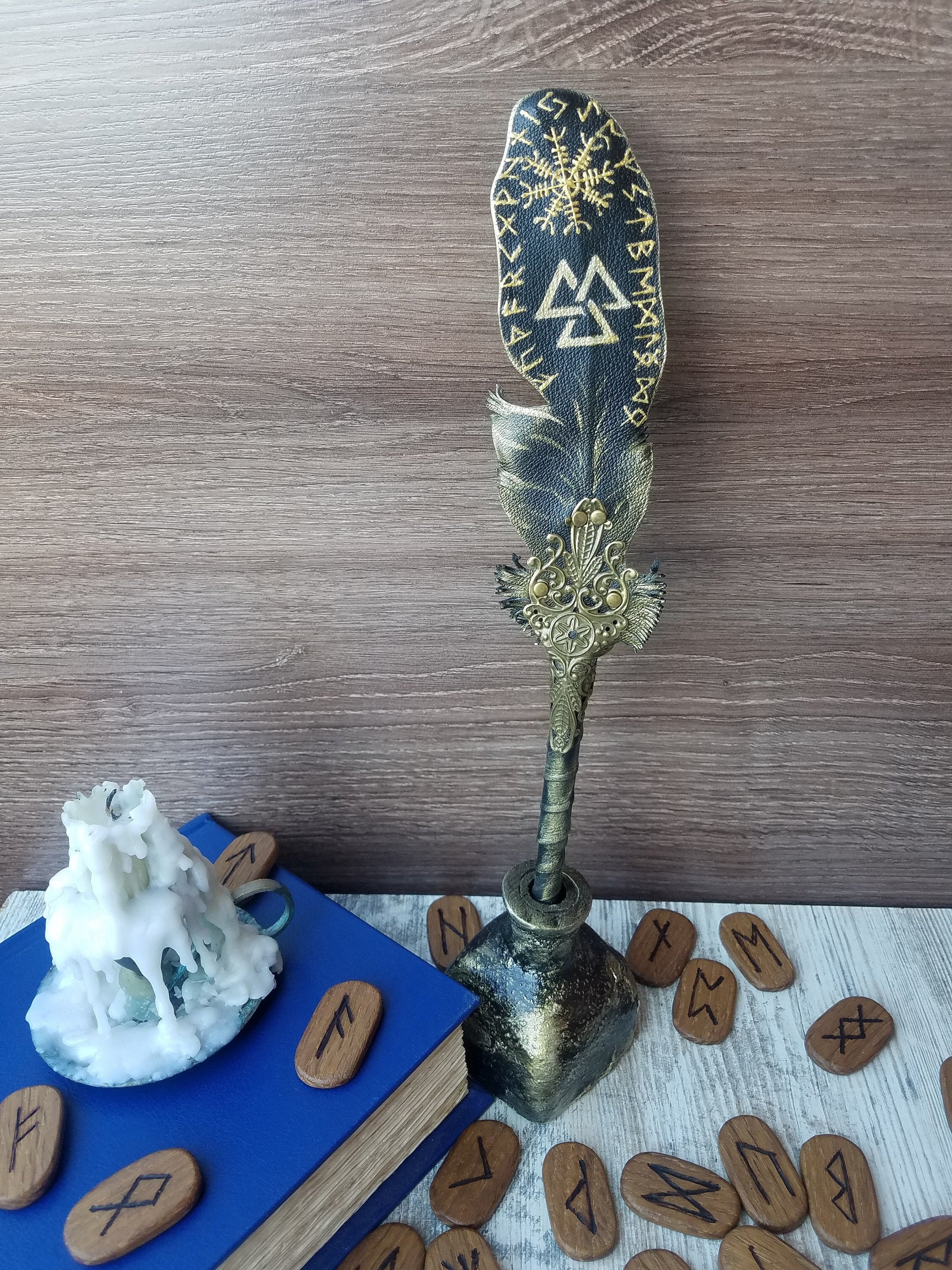 Medieval Feather Pen - Etsy