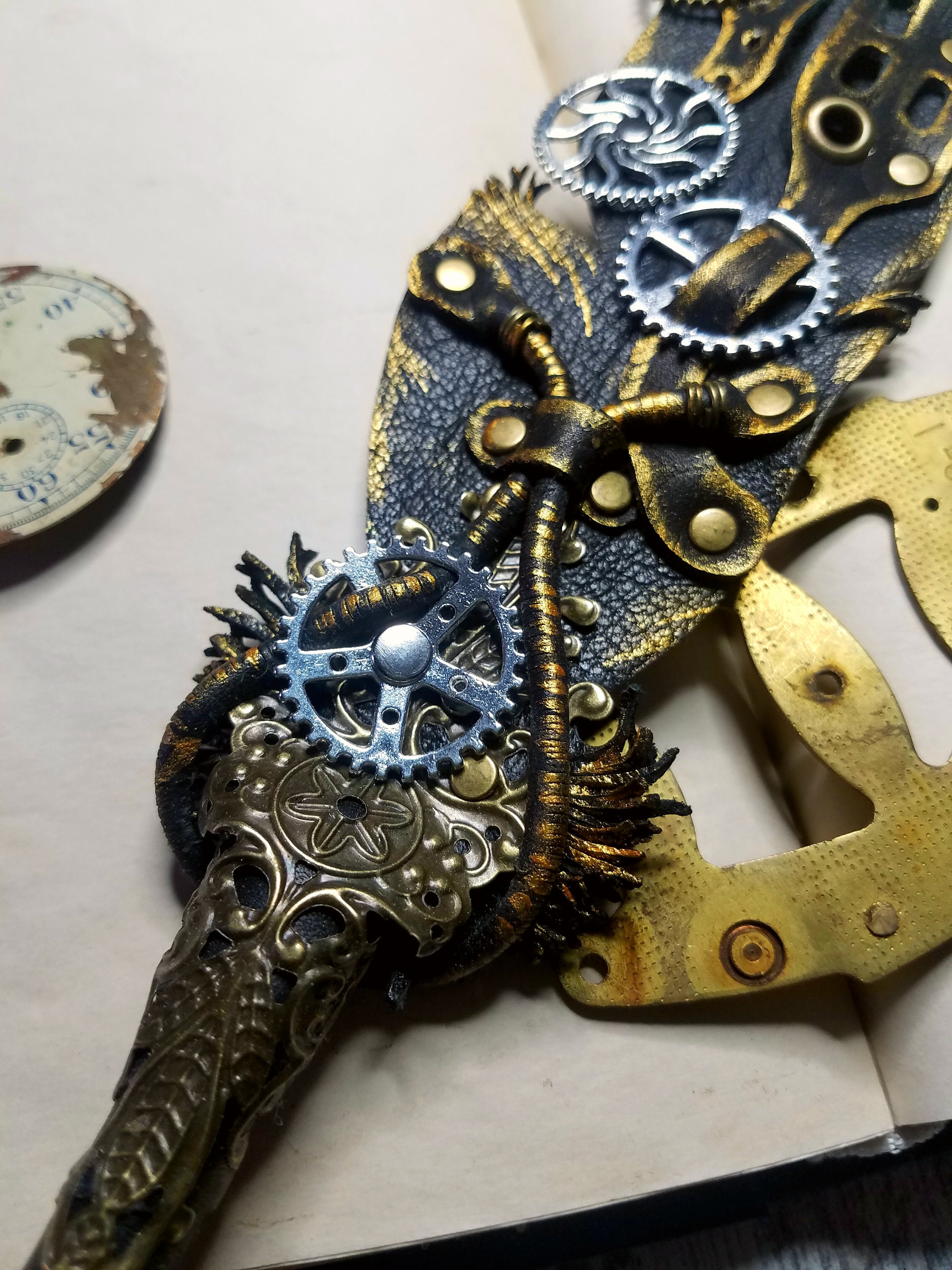 Magic bird wing custom fountain penmystery pensteampunk | Etsy