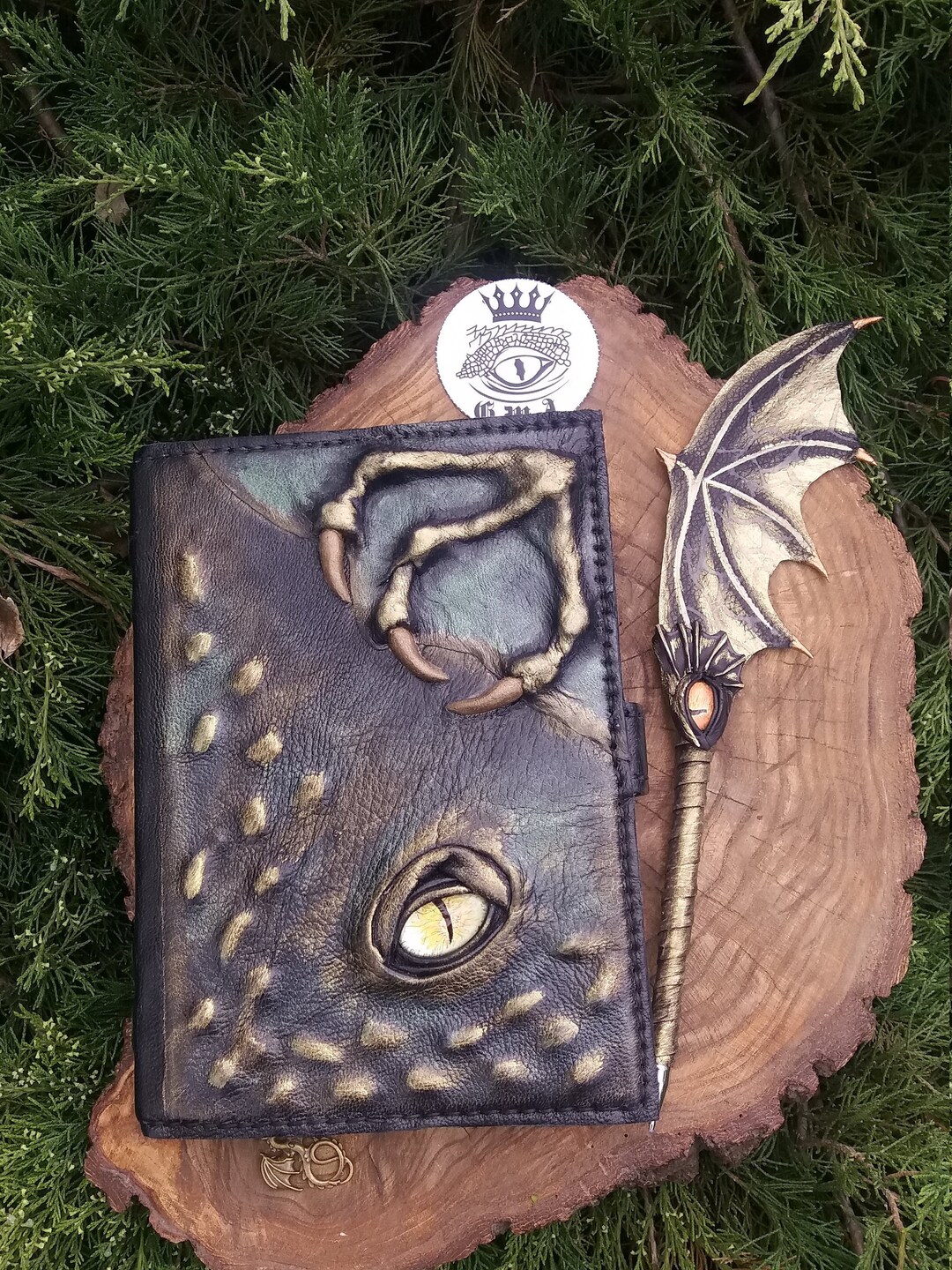 Custom Fountain Pen,cosplay,witch Pen,dragon Evil Eye Gothic,dragon ...