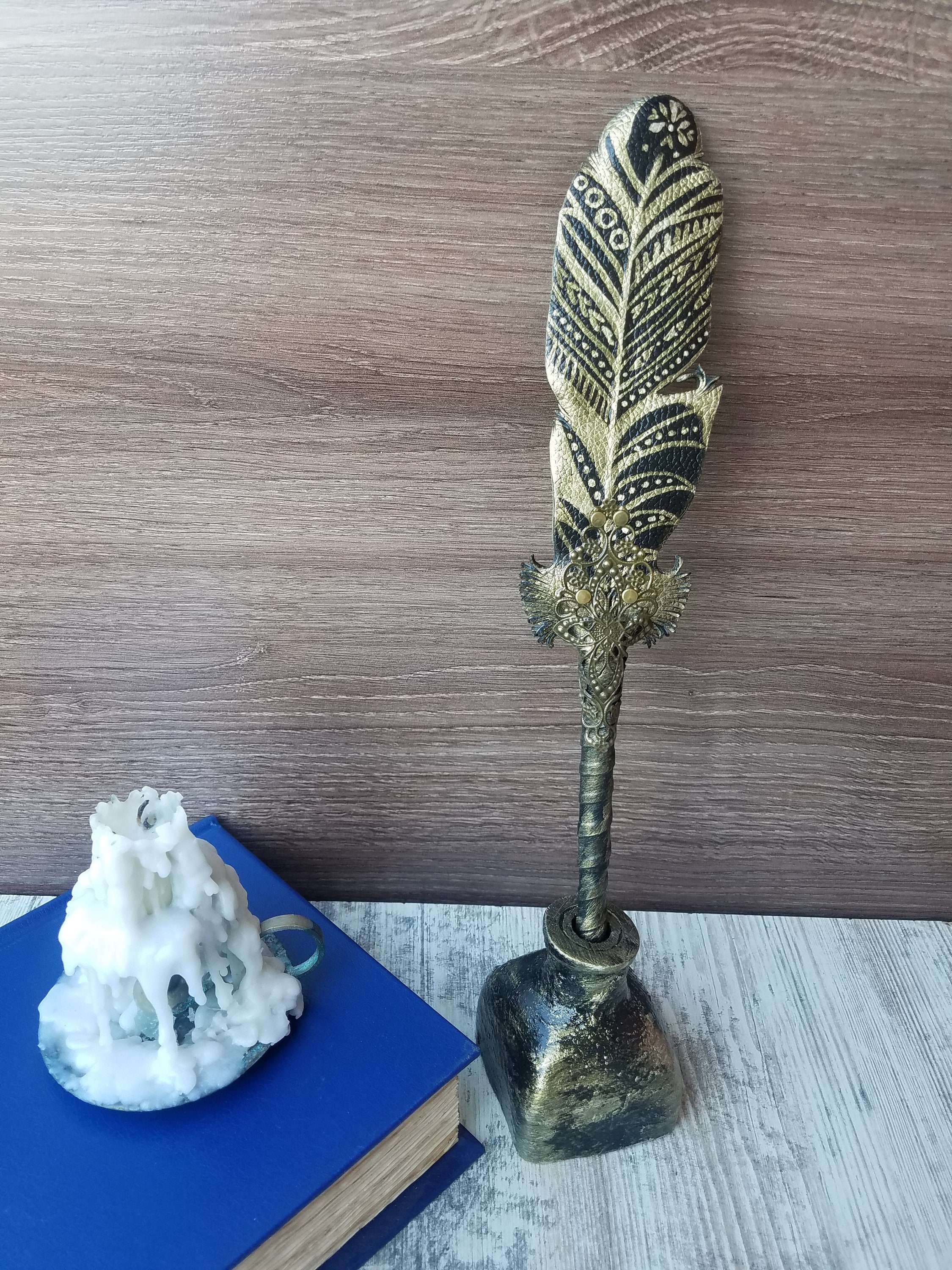 Magic bird wing custom fountain penmystery penwedding | Etsy