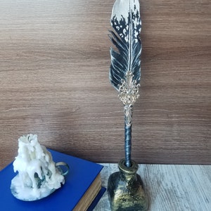 Magic Bird Wing, Custom Fountain Pen,wedding Pen,quest Pen,fantasy ...