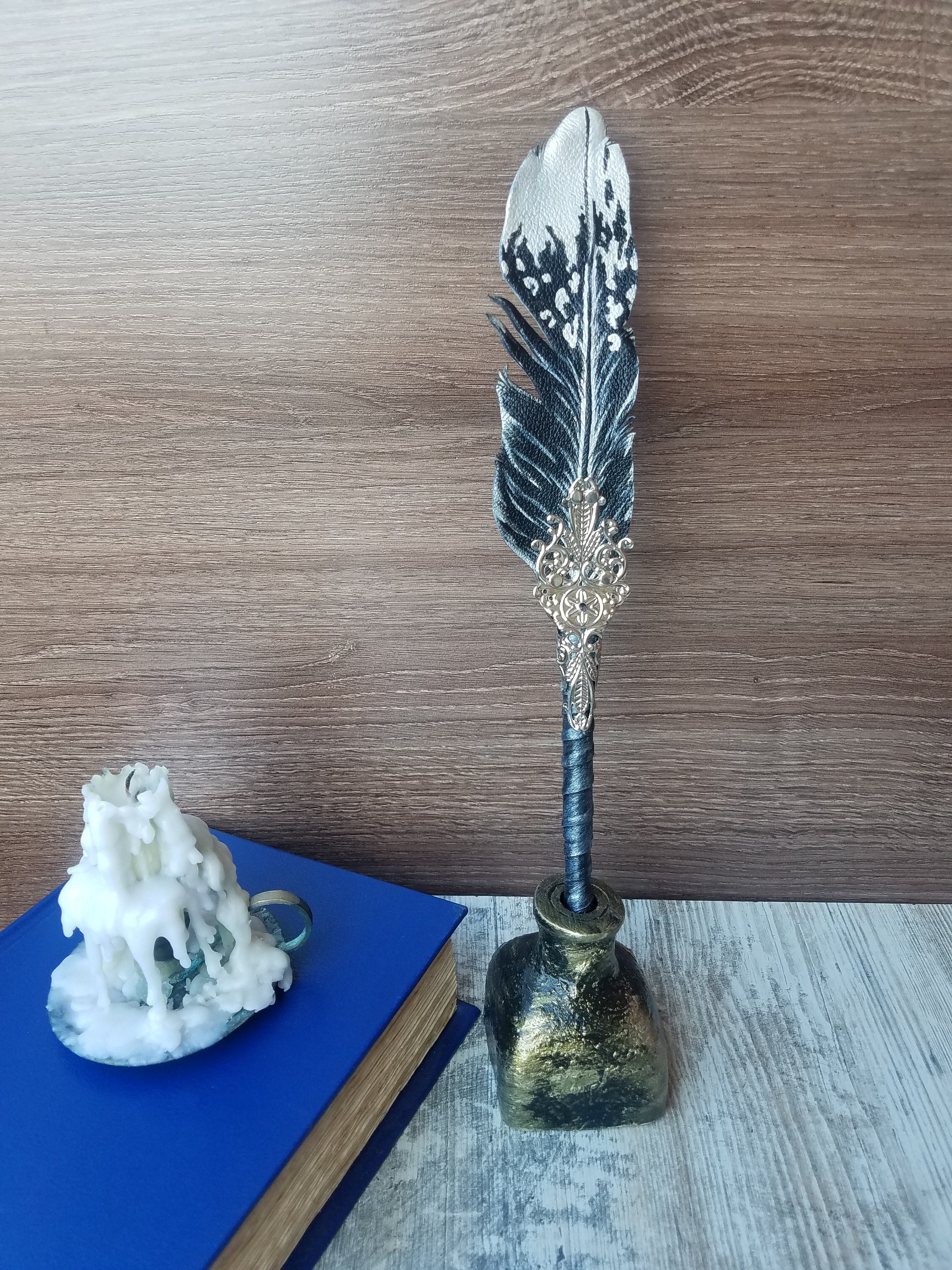 Magic bird wing custom fountain penwedding penquest | Etsy