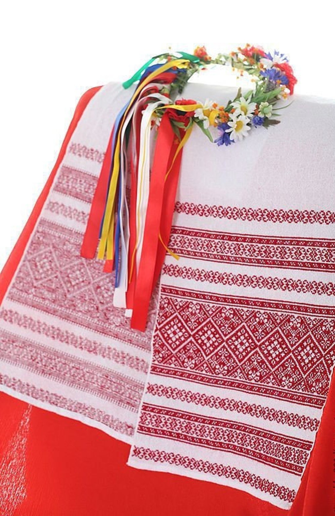 Traditional Embroidered Rushnyk / Ukrainian Rushnyk / Handmade ...