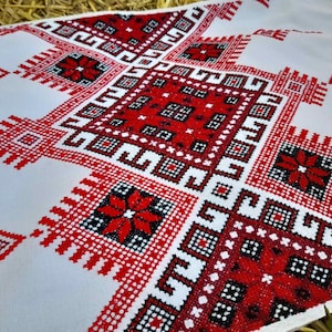 Handcrafted Rushnyk / Ukrainian Rushnyk / Embroidered Rushnyk ...