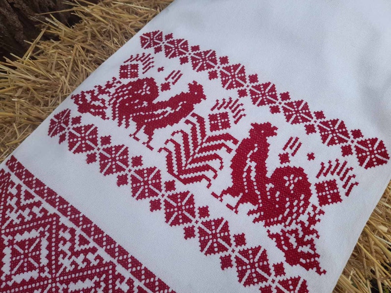 Ukrainian Rushnyk / Embroidered Rushnyk / Ukrainian Wedding Traditions ...