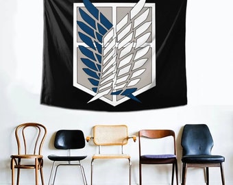 Attack on Titan Tapestry | Etsy