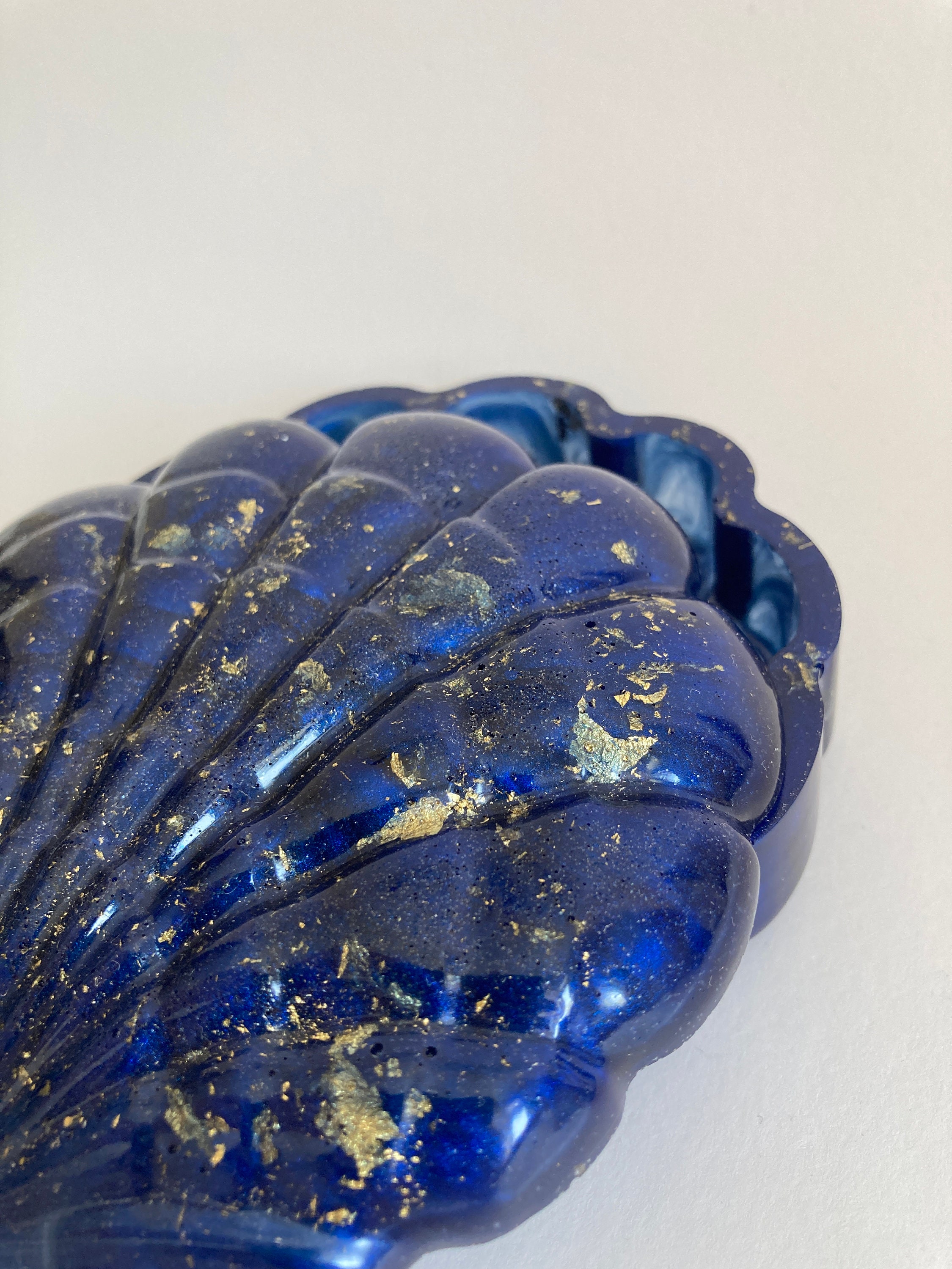 Epoxy Resin Shell, Can With Lid, Storage Box, Jewelry Shelf ...