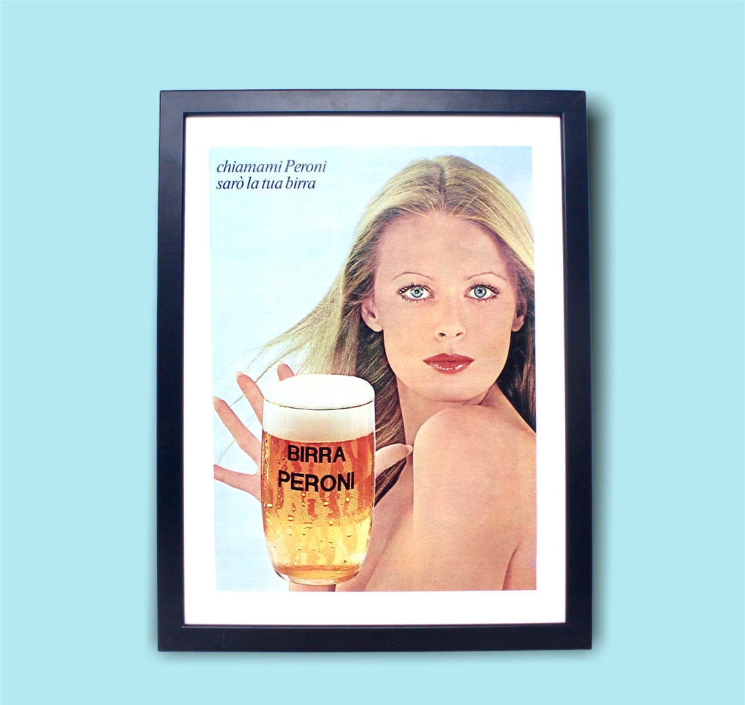 ORIGINAL VINTAGE WERBUNG Peroni Bier Plakat Jahr 1973 - Etsy Schweiz