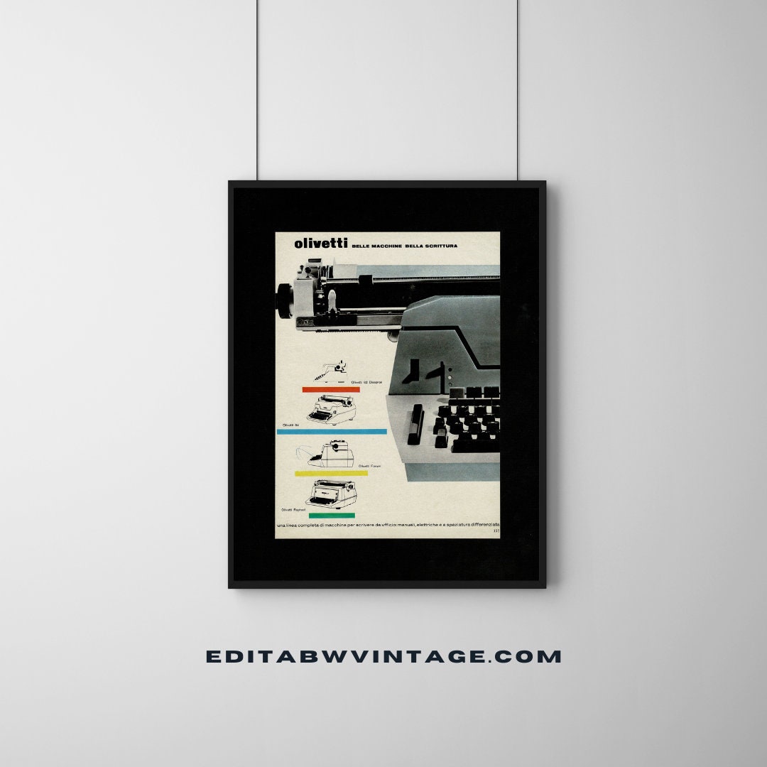 Olivetti Poster