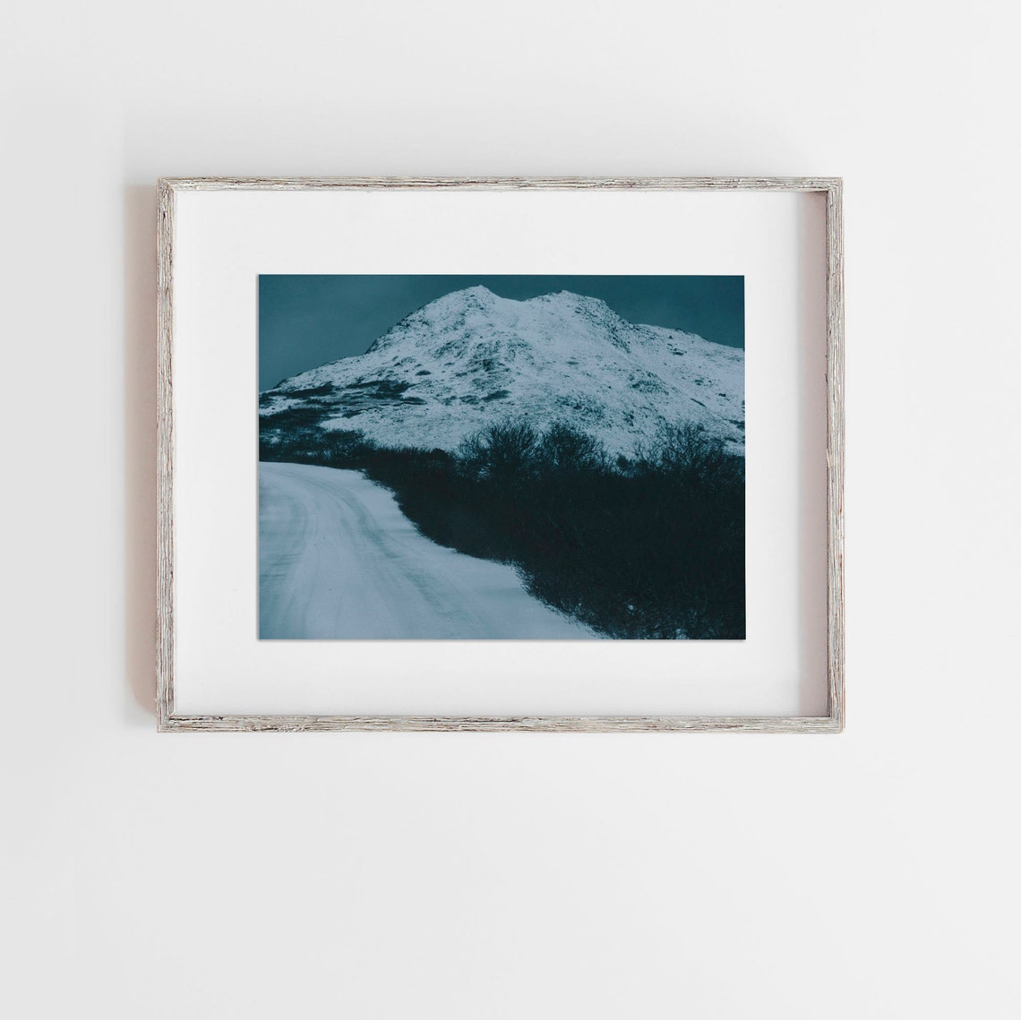 Iceland Snowscape Photography Print Landscape Printable Scandinavian ...
