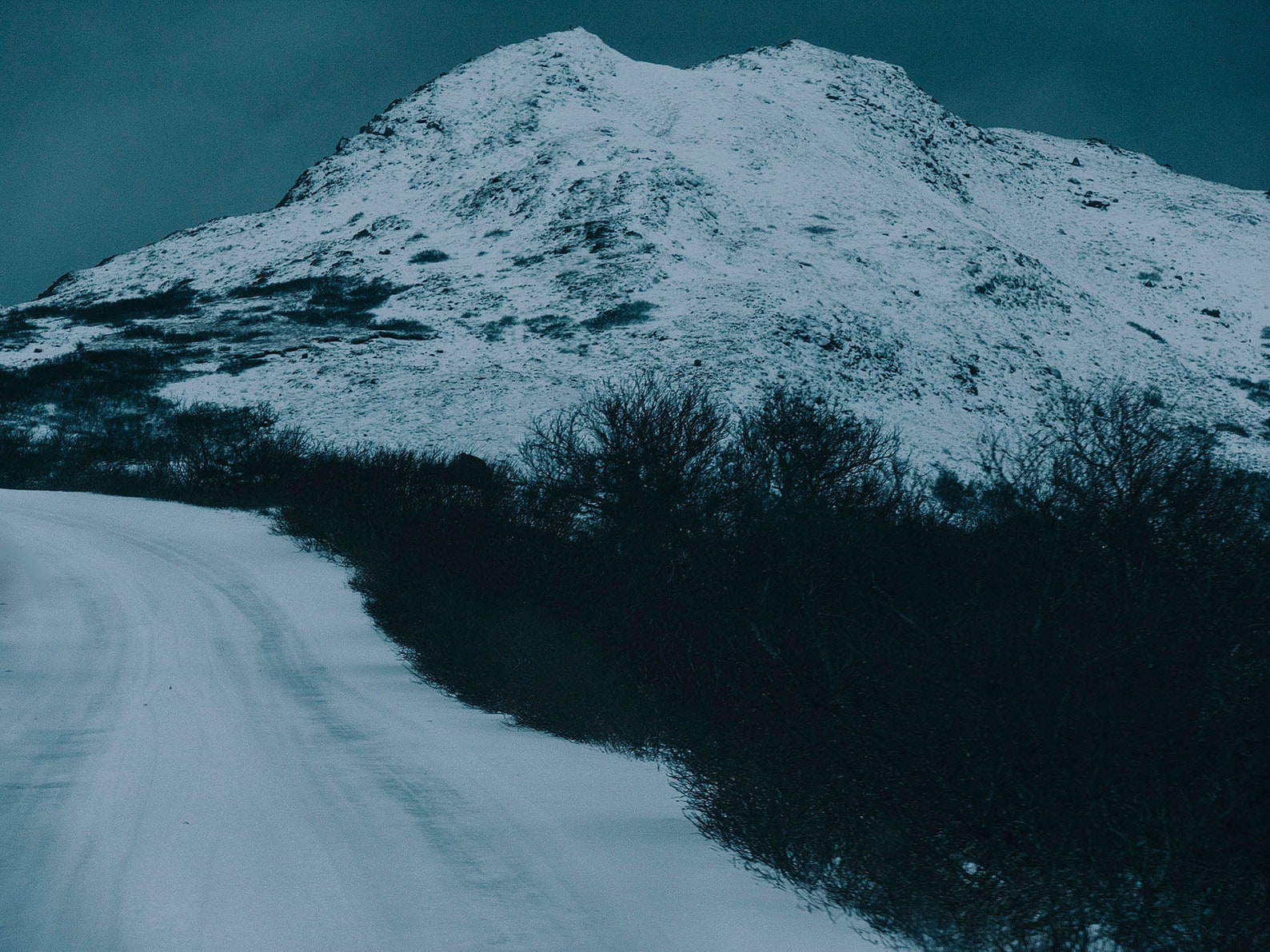 Iceland Snowscape Photography Print | Landscape Printable ...