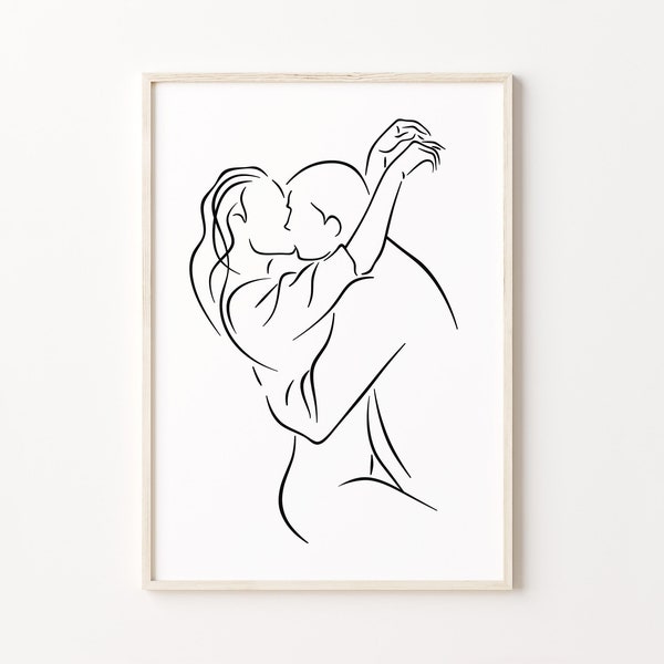 Abstract Love Art - Etsy