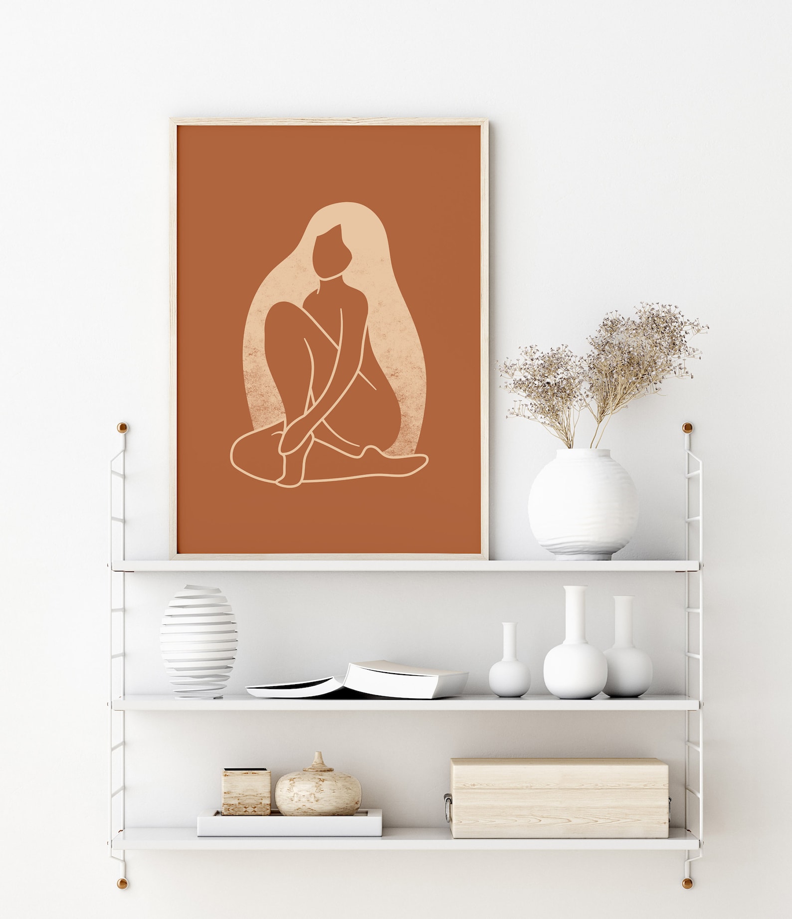 Curvy Woman Print Body Positive Art Plus Size Art Body | Etsy