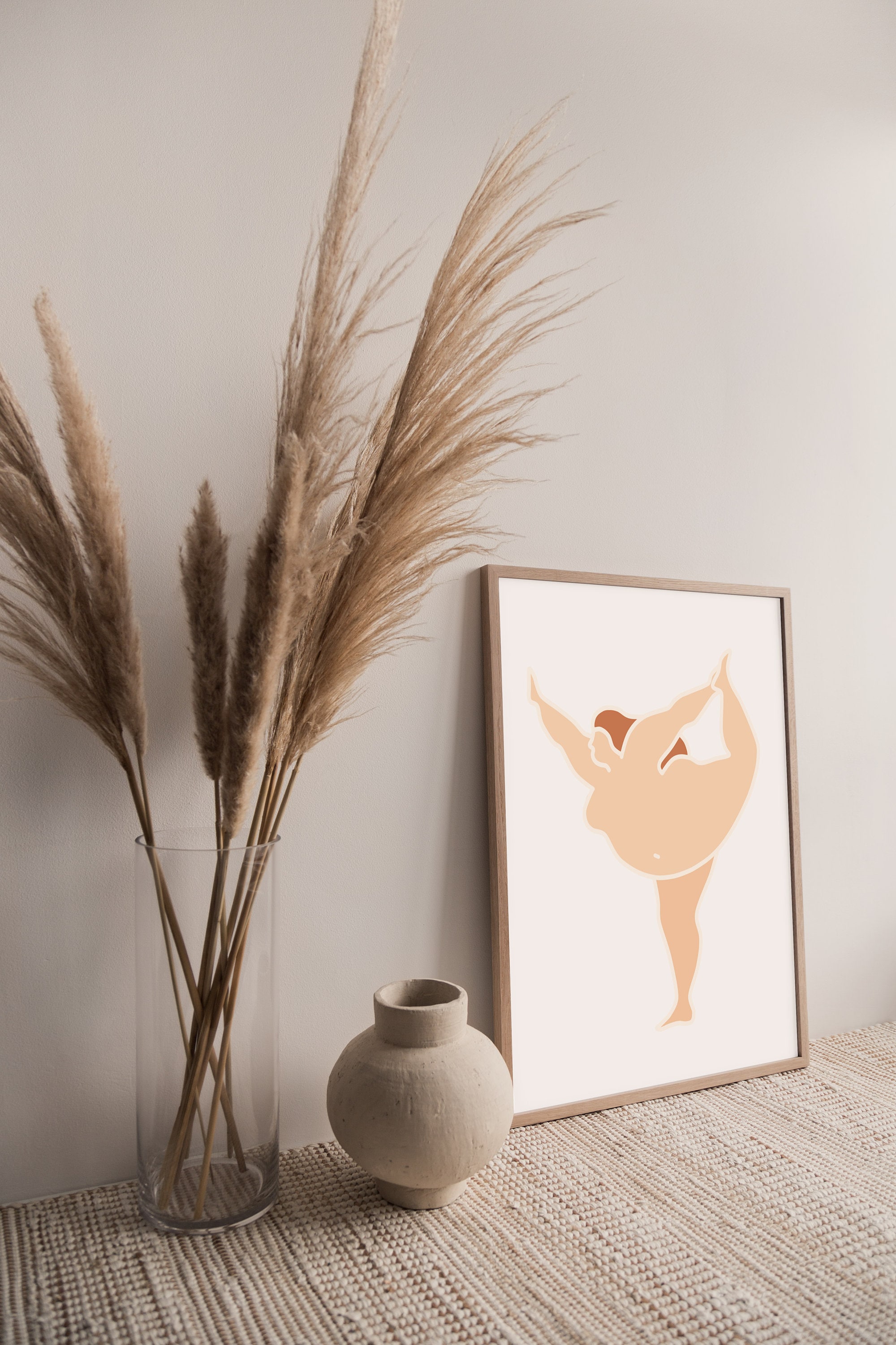 Body Positive Poster Curvy Woman Art Thick Girl Wall Art | Etsy