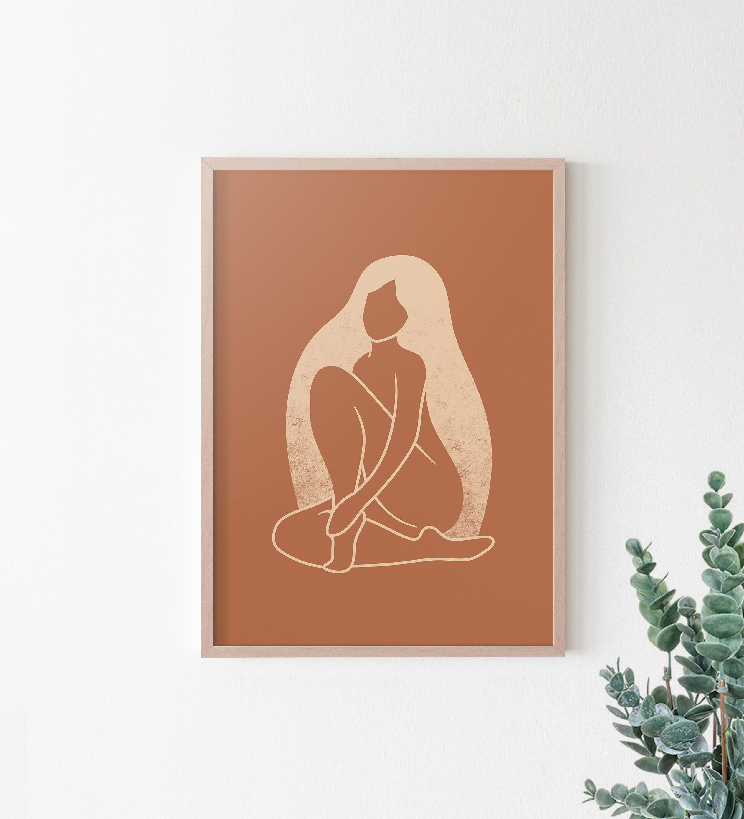 Curvy Woman Print Body Positive Art Plus Size Art Body | Etsy