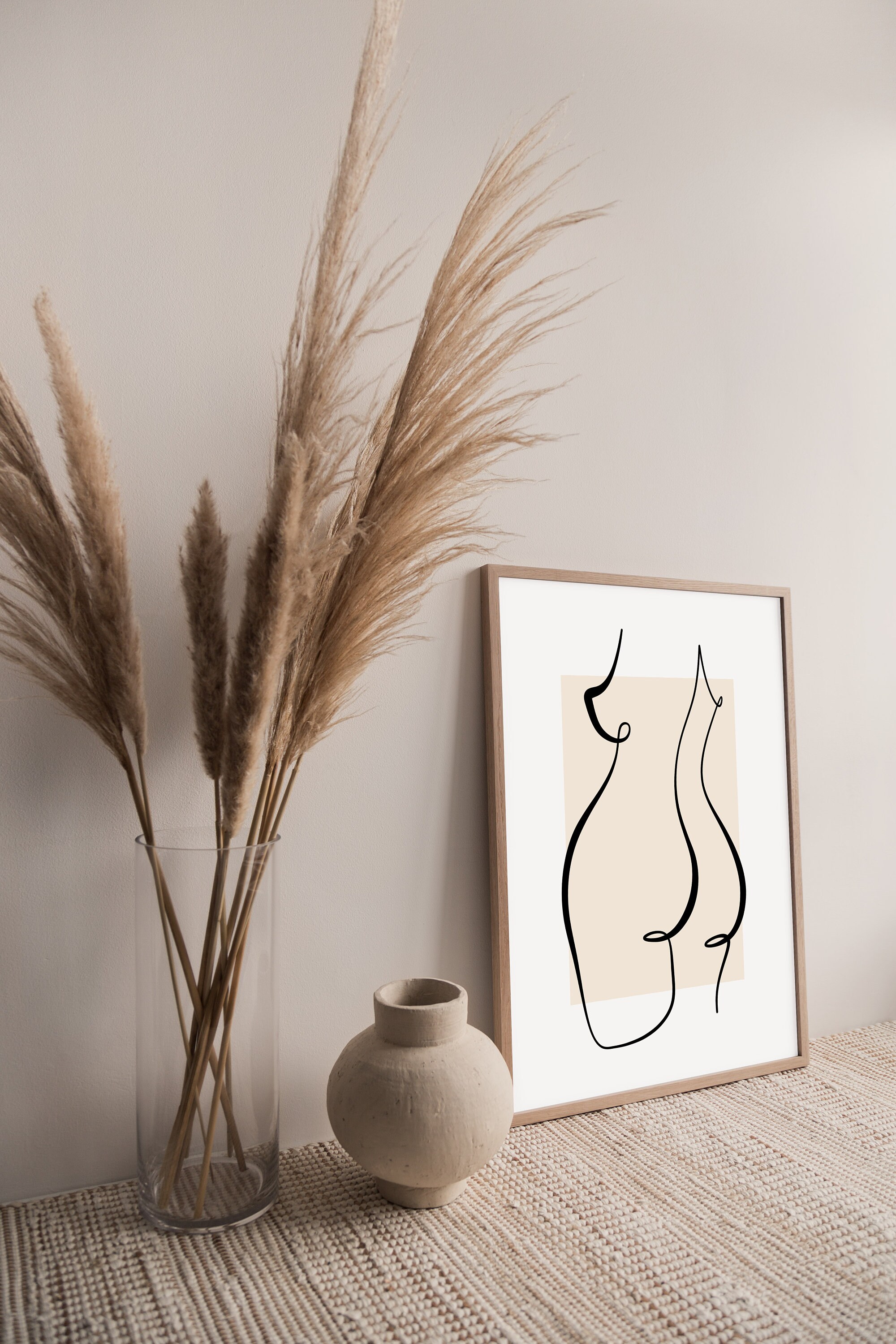 Curvy Woman One Line Art Body Positive Print Body Positivity - Etsy